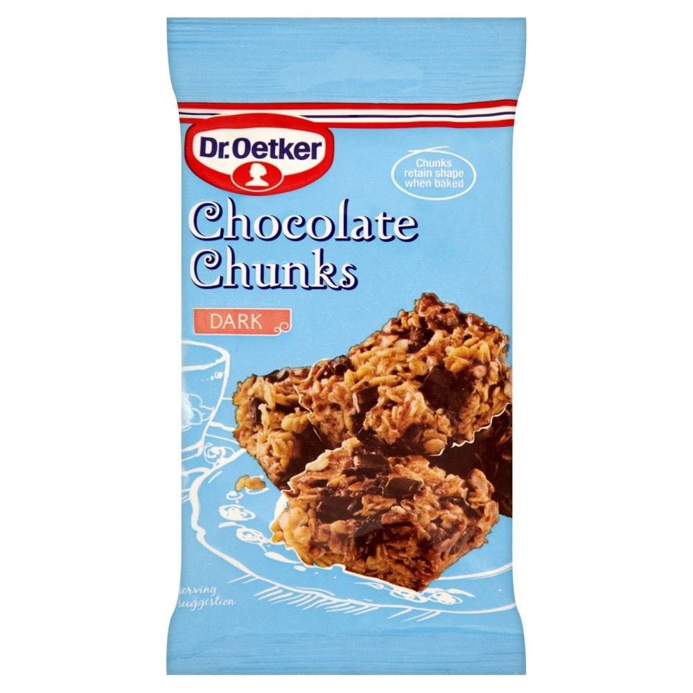 Amazon.com : Dr. Oetker Dark Chocolate Chunks (100g) : Grocery & Gourmet Food