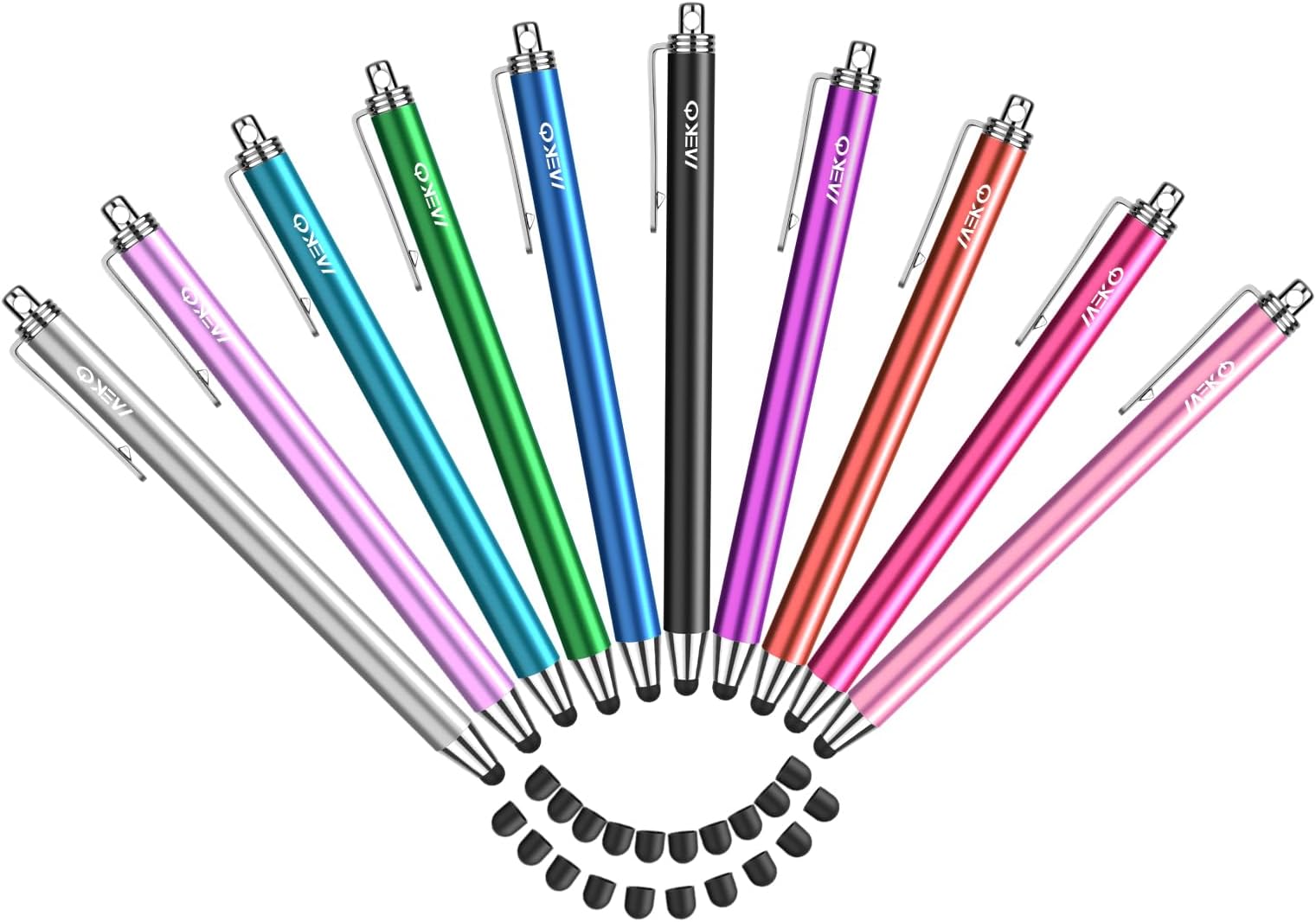 Stylet Tablette MEKO 3 en 1 Stylet pour iPad Samsung Tablette ...