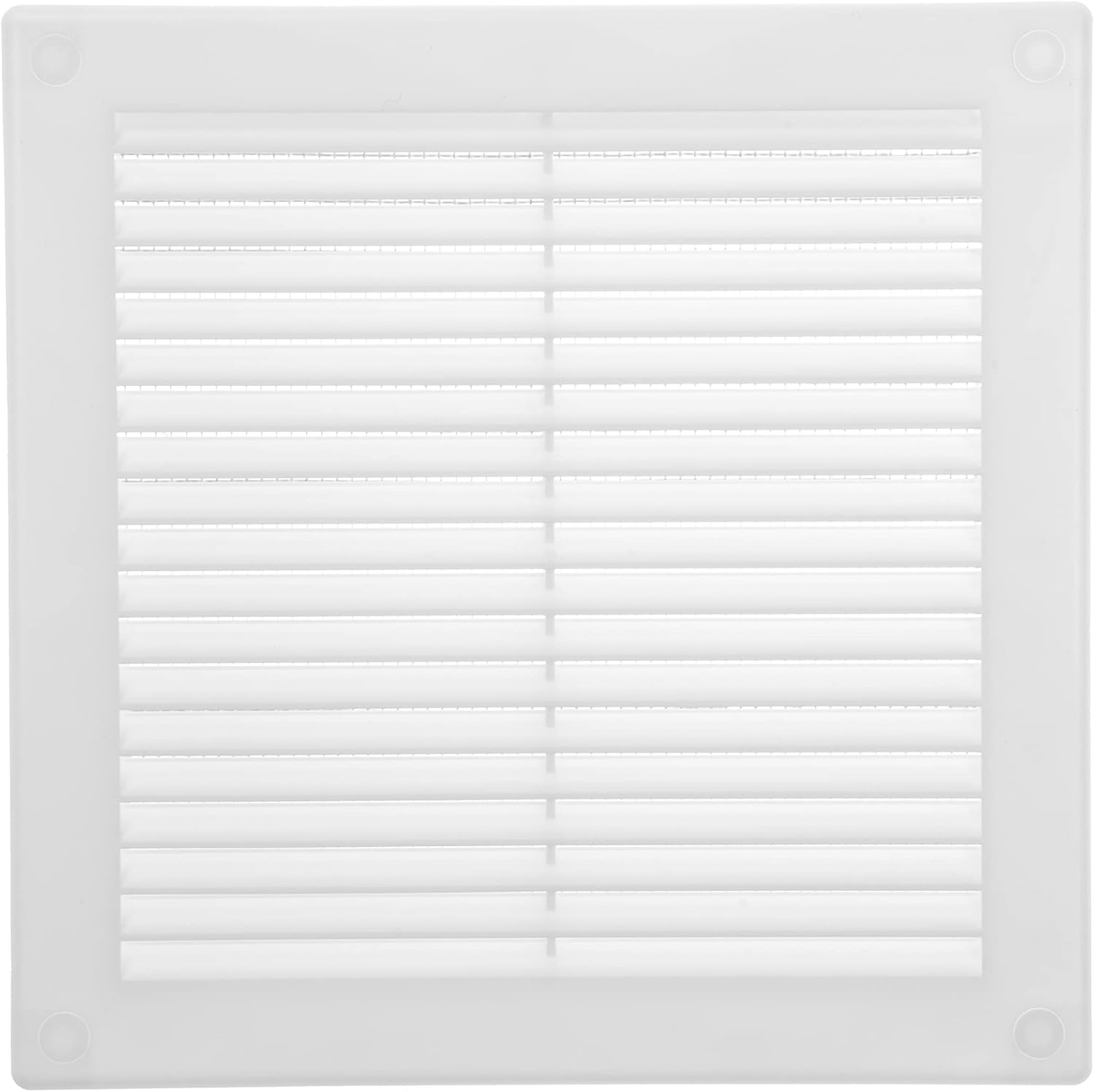 ECOPRO VENT 10" x 10'' Inch White Square Vent Grille with Protective ...