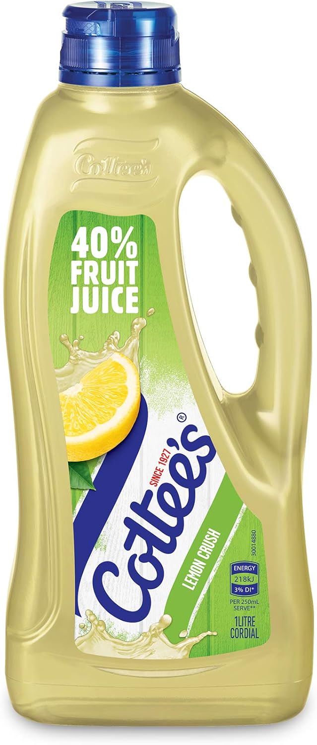 Cottees Lemon Concentrate Cordial, 1L : Amazon.com.au: Grocery