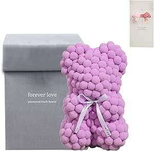 Amazon｜Tumao ポンポンボール くま 父の日 母の日 結婚式 バレンタイン 記念日 誕生日 ギフト ぬいぐるみ インテリア ...