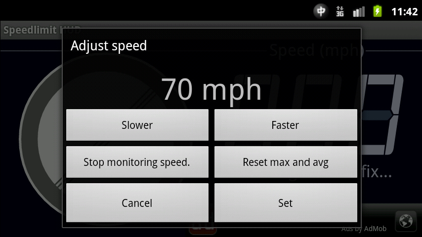 Tempolimit GPS Speed HUD - App on Amazon Appstore