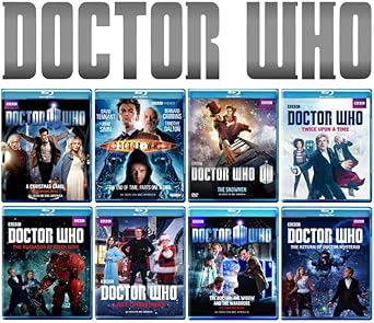 Amazon.com: Doctor Who Christmas Specials 8-Volume Blu-ray Set ...
