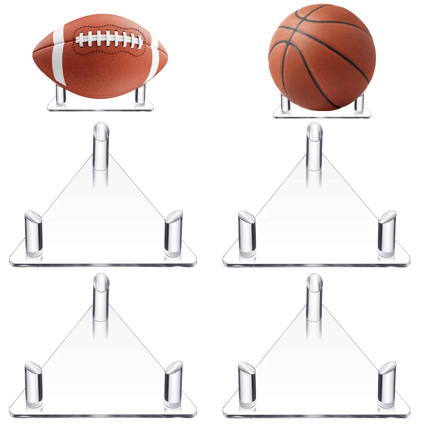 Snapklik.com : FavorFishFans Acrylic Ball Stand Holder, Ball Display ...