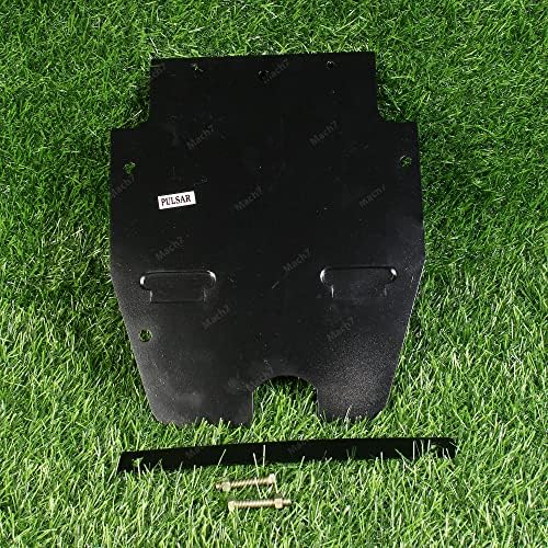 MACH7 Engine Guard Plate Black for Pulsar BS4+BS6 Made in India Bike ...