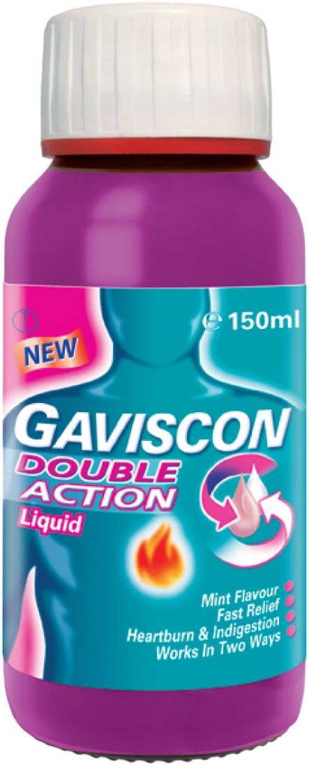 Gaviscon Liquid Double Action, 150ml : Amazon.sg: Health, Household and ...