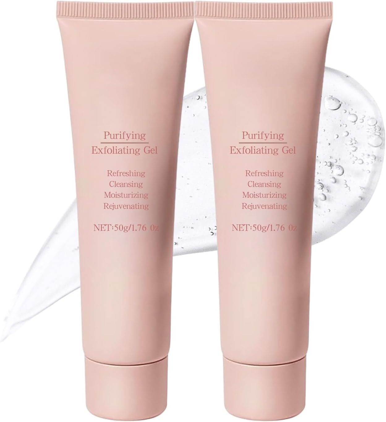 Amazon.com: 2 Pcs Purifying Exfoliating Gel - Gentle Exfoliating Gel ...
