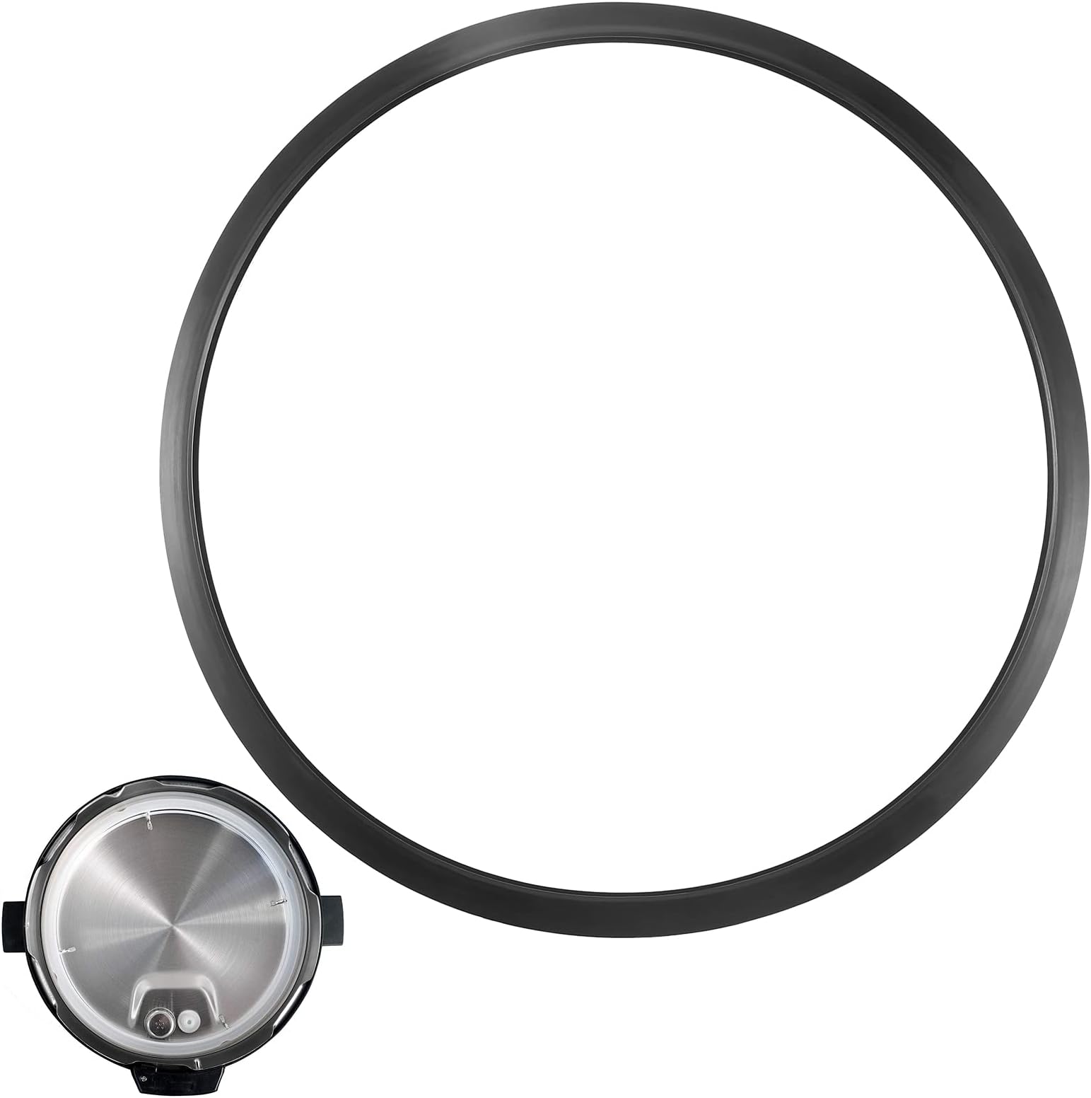 Amazon.com: Univen Pressure Cooker Gasket Seal Compatible with Mirro 6 ...