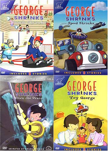 Amazon.com: George Shrinks (4 pack) Down the Drain / Speed Shrinks ...