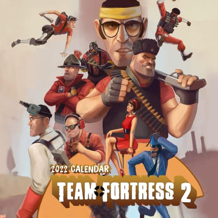 Buy Team Fortress 2 Calendar 2022-2023: Team Fortress 2 Calendar 2022 ...