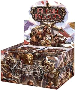 Amazon.com: Legendary Story Studios Flesh and Blood CCG: Heavy Hitters Booster Box (24 Packs ...