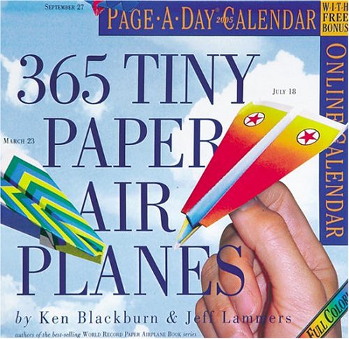 Buy Tiny Paper Airplanes Calendar 2005 Book Online at Low Prices in ...