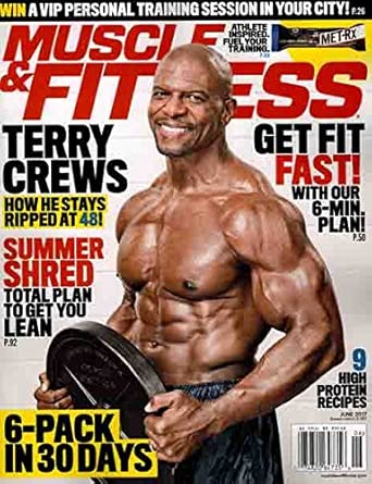 Amazon.com: MUSCLE & FITNESS Magazine June 2017 TERRY CREWS, Sebastian ...