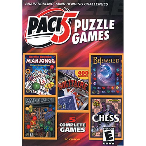 Amazon.com: GLOBAL STAR SOFTWARE 5-Pack Puzzle Games (Windows) : Video ...