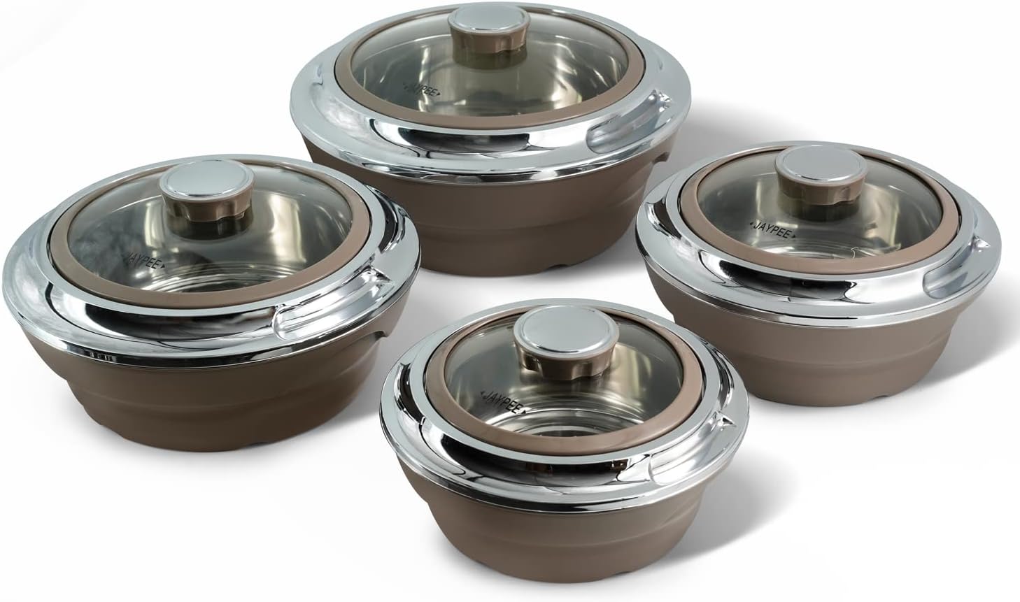 Jaypee Insulated Casserole Dishes | Serving Dishes With Glass Lid ...