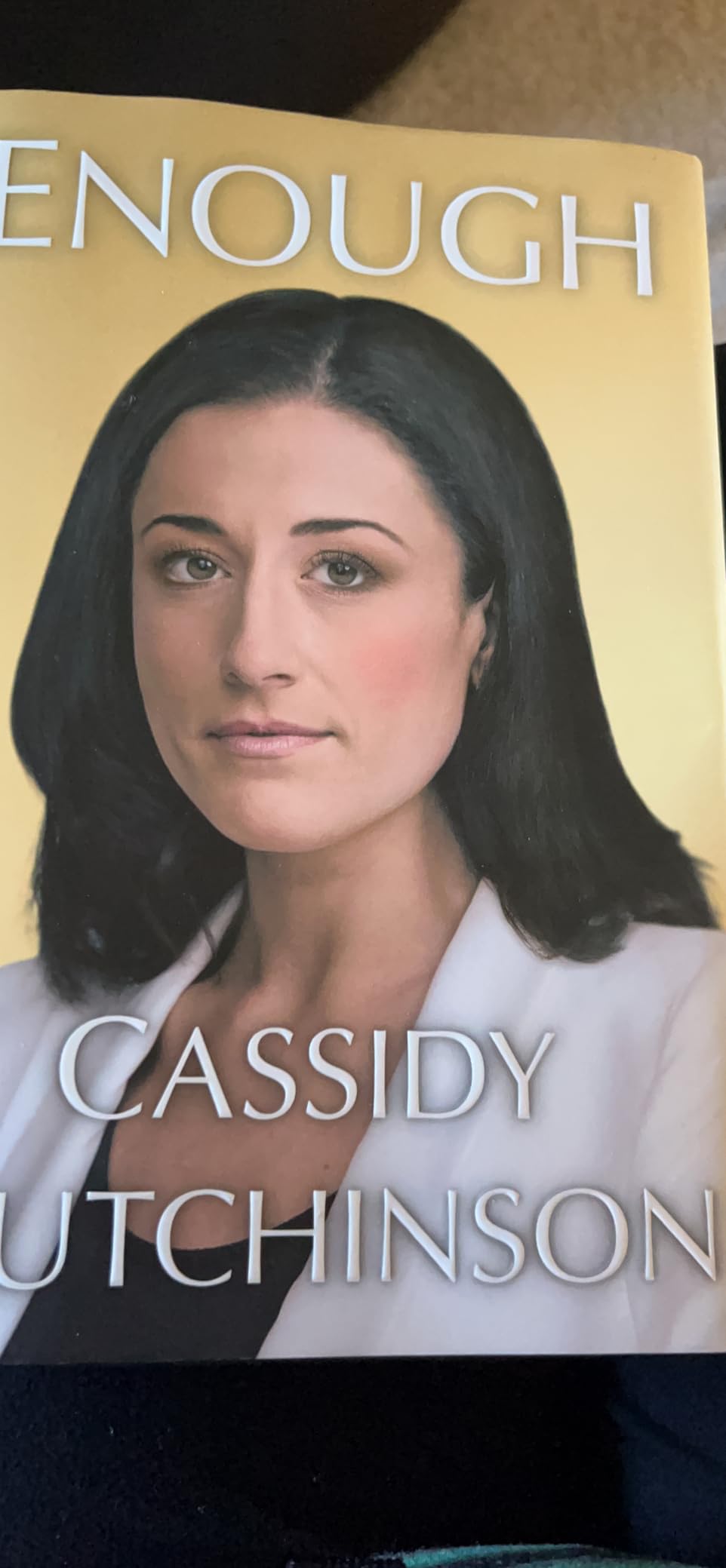 Amazon.com: Enough (Audible Audio Edition): Cassidy Hutchinson, Cassidy ...