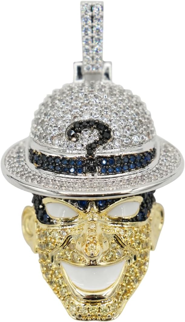 Amazon.com: GLD - Officially Licensed DC Comics - The Riddler Pendant ...