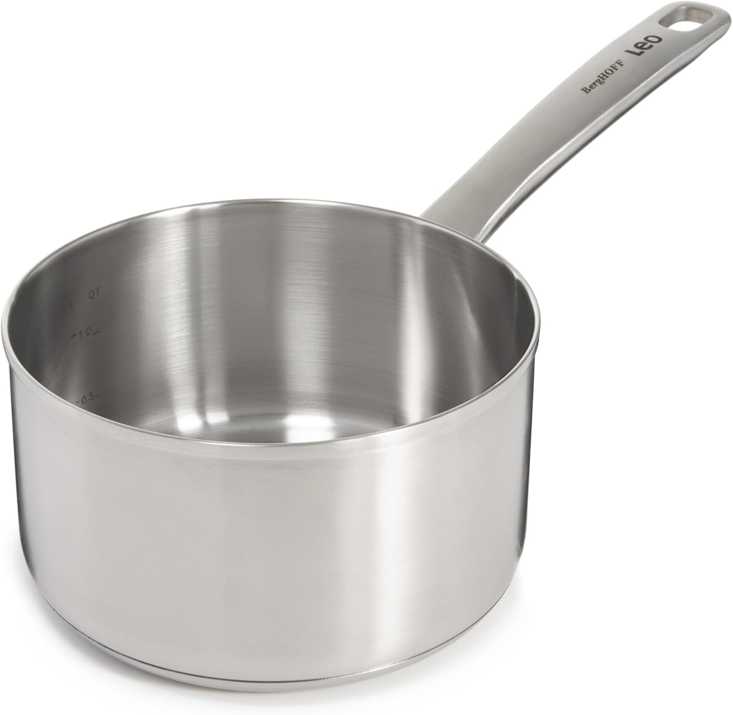 Amazon.com: BergHOFF Graphite Saucepan 6.25", 1.7qt., Recycled 18/10 ...