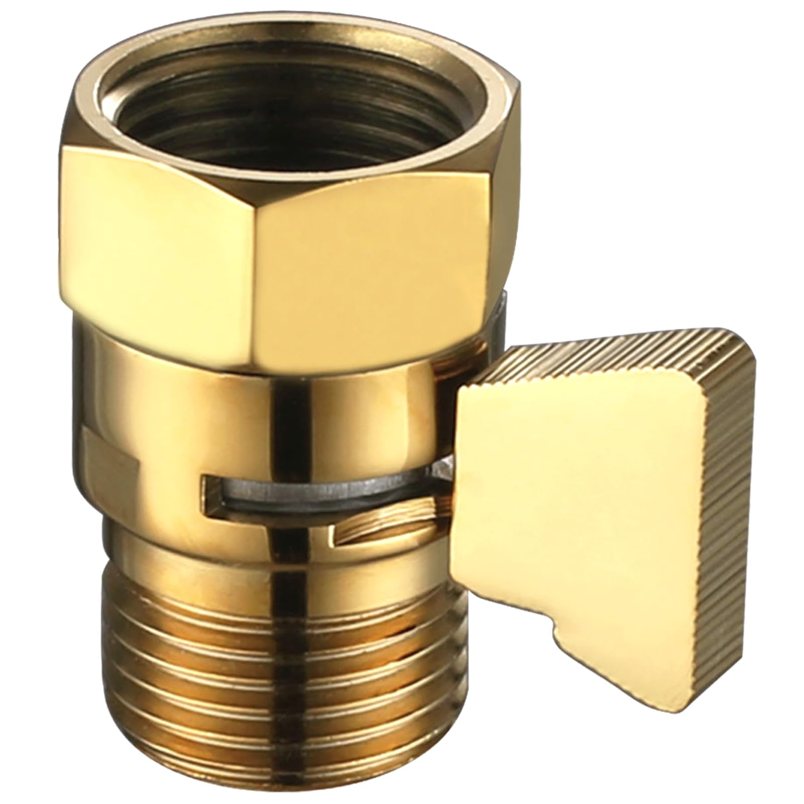 Aomasi Shower Flow Control Valve, Brass Water Restrictor for Shower ...