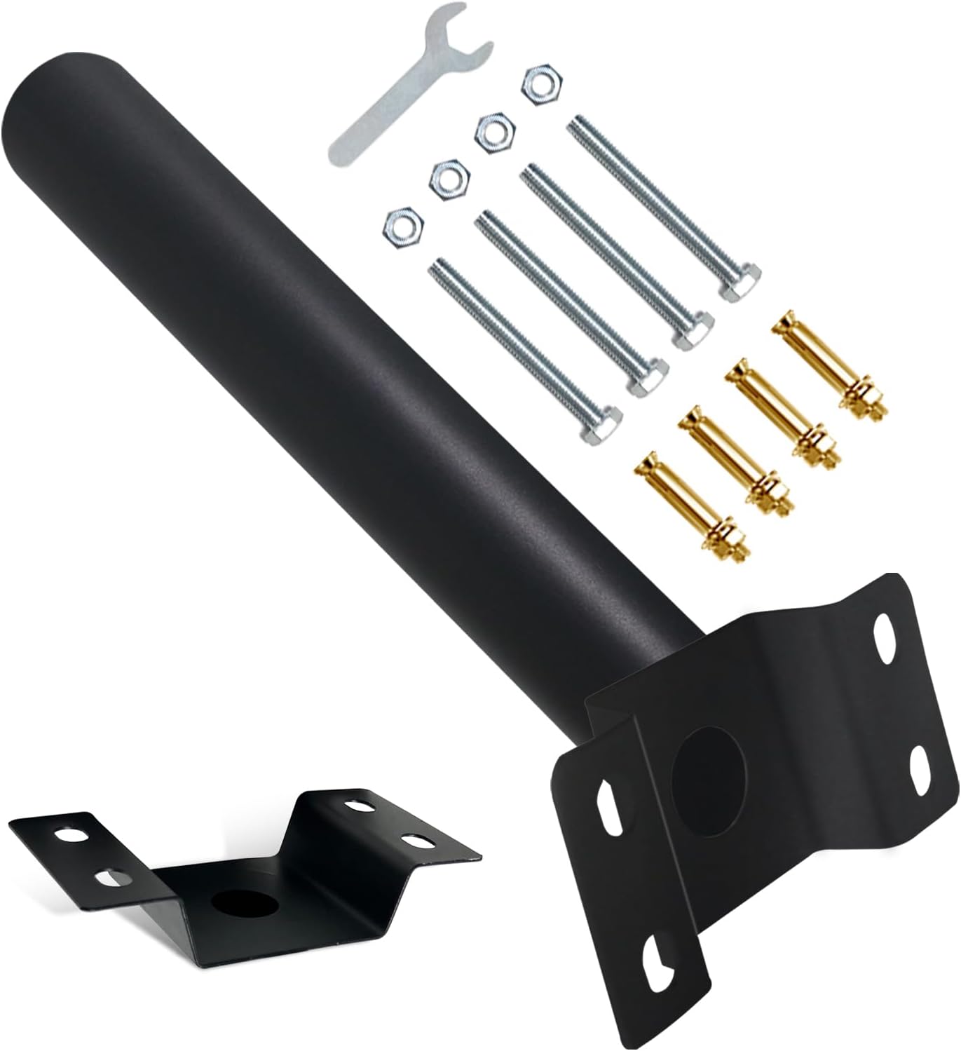 Light Poles Mount Bracket for Solar Street Lights Outdoor Heavy Duty ...