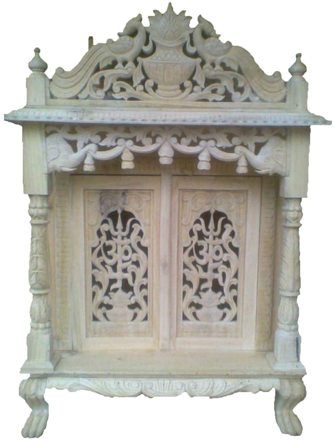 Buy Makan Wooden Temple/Home Temple/puja mandir/Wooden Temple/Temple ...
