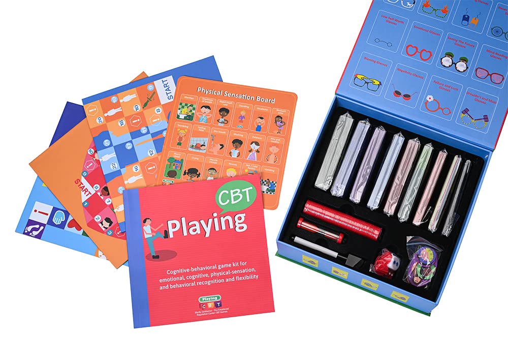 Playing CBT - therapy game to develop awareness of thoughts, emotions ...