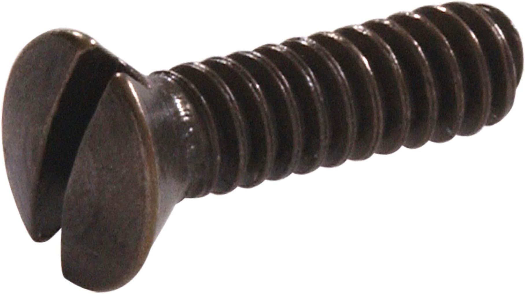 TOYMIS 100Pcs 4 Sizes 6-32 Thread Black Wall Plate Screws Outlet Cover ...