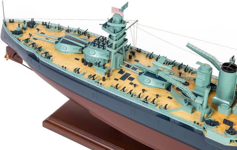 Buy Seacraft Gallery USS Texas Battleship Model 35.4 - Fully Assembled ...