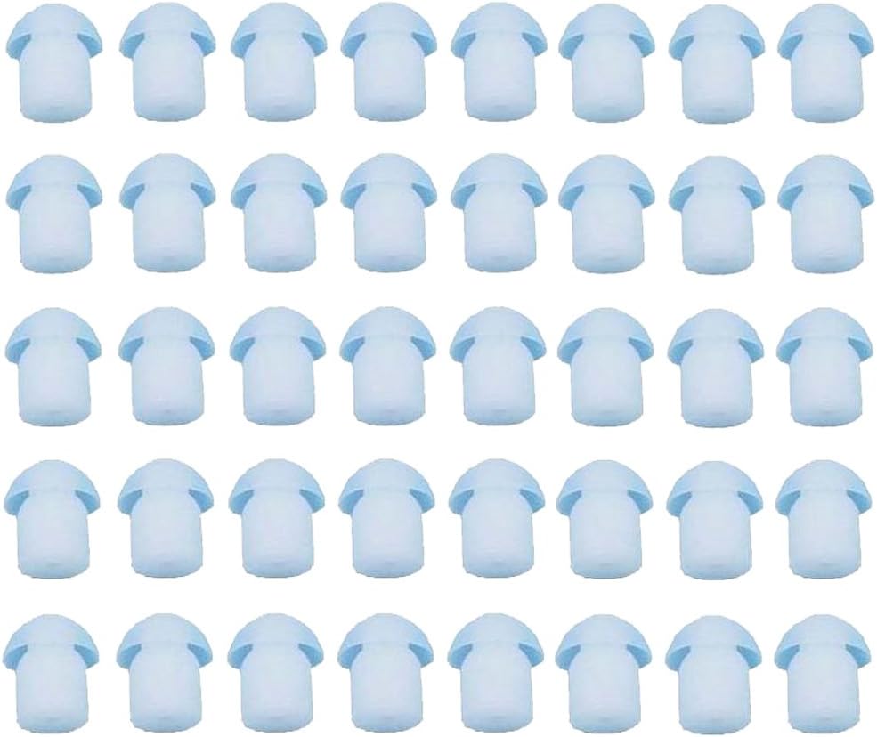 Amazon.com: 40 X SUNDELY® Silicone Rubber Mushroom Style Earbud for ...