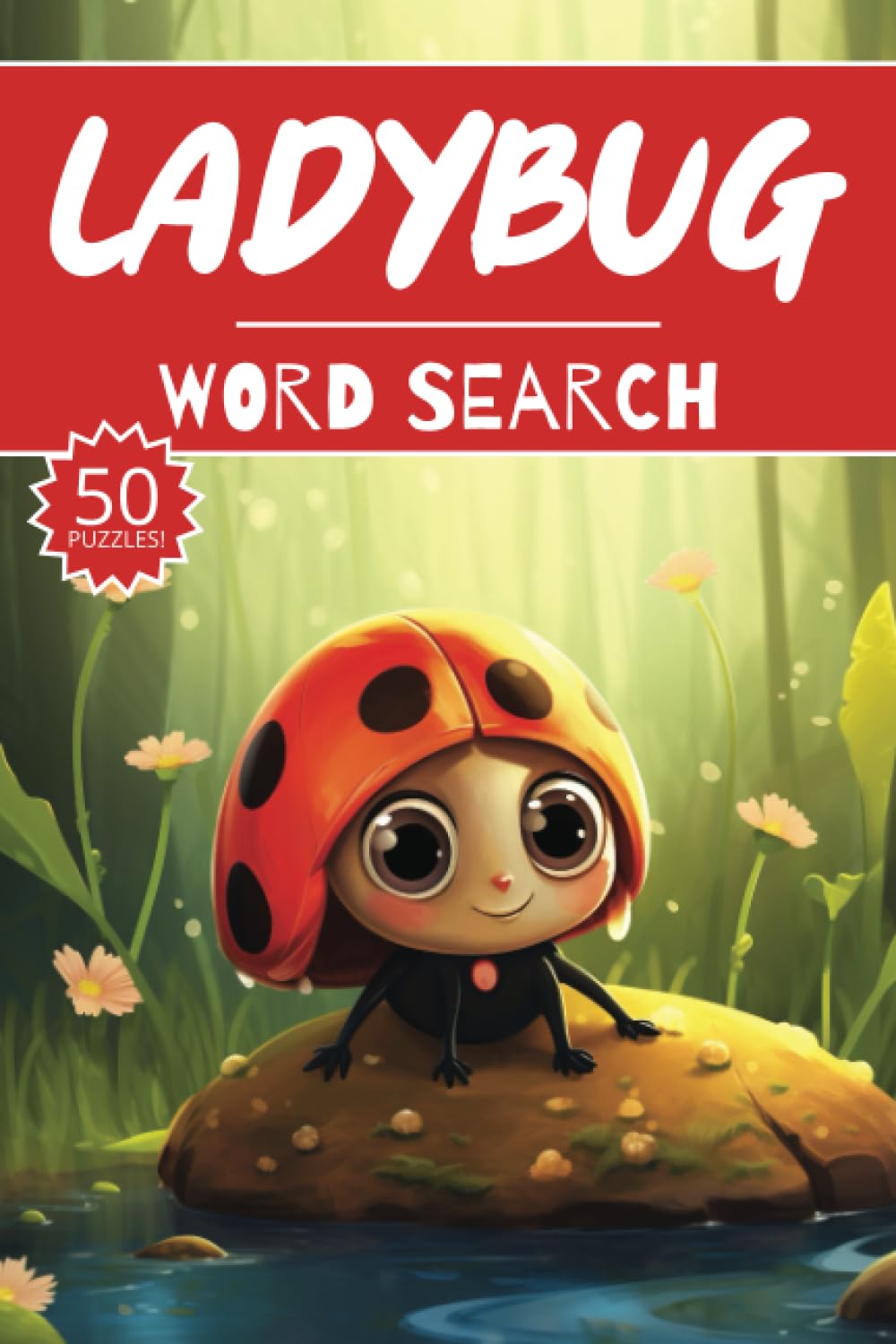Ladybug Word Search: 50 Animal Puzzles, Word Find, Vocabulary Activity ...