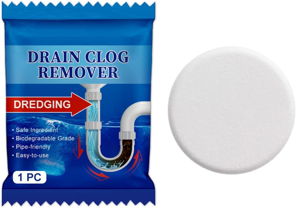 Amazon.com: Drain Clog Remover, Drain pipe blockage removal tablets ...
