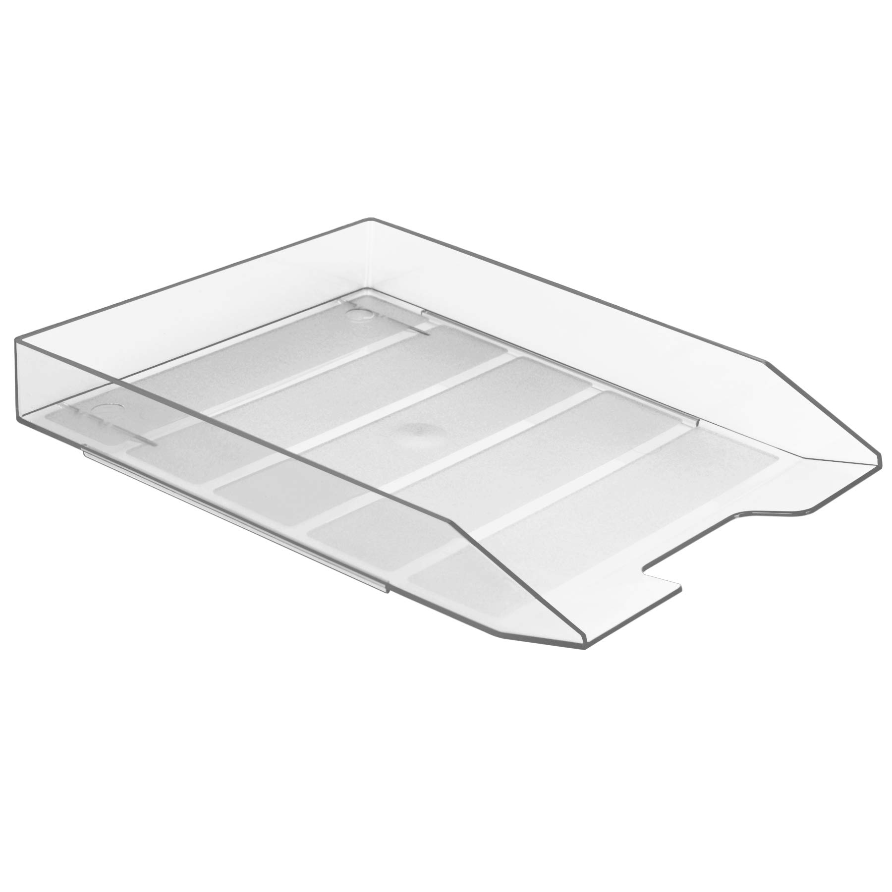 Snapklik.com : Acrimet Stackable Letter Tray Front Load, Plastic ...