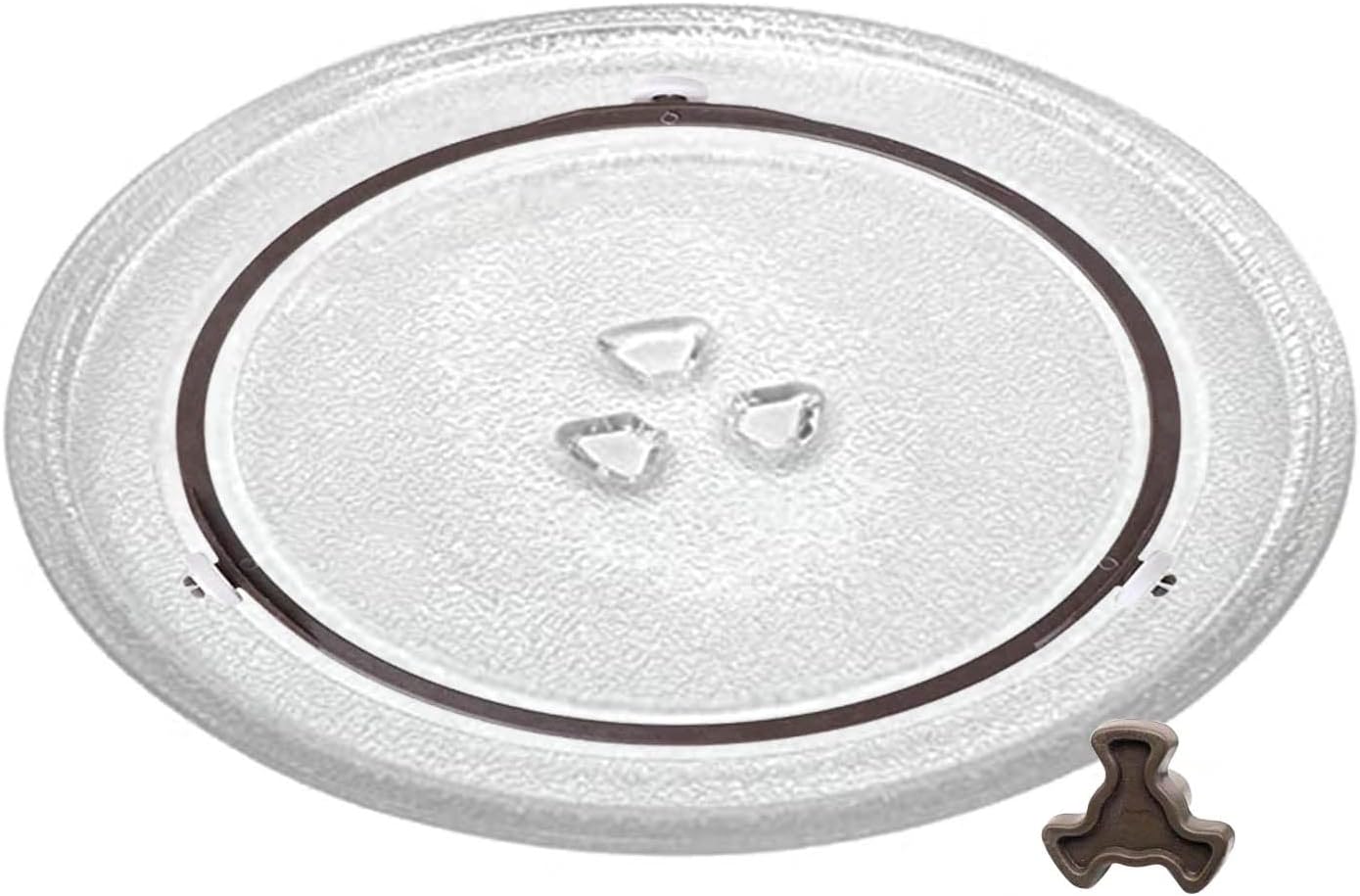 Amazon.com: Microwave Glass Plate, 9.6" 10.6" Microwave Glass Turntable ...
