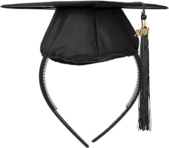 Amazon.com: Generic Adjustable Grad Cap Secures Headband Insert ...
