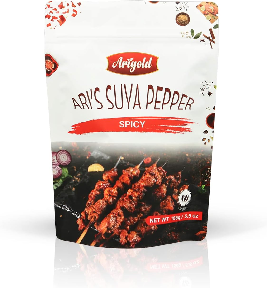 Amazon.com : Arigold Suya Pepper 170 g - Handcrafted Nigerian Suya ...
