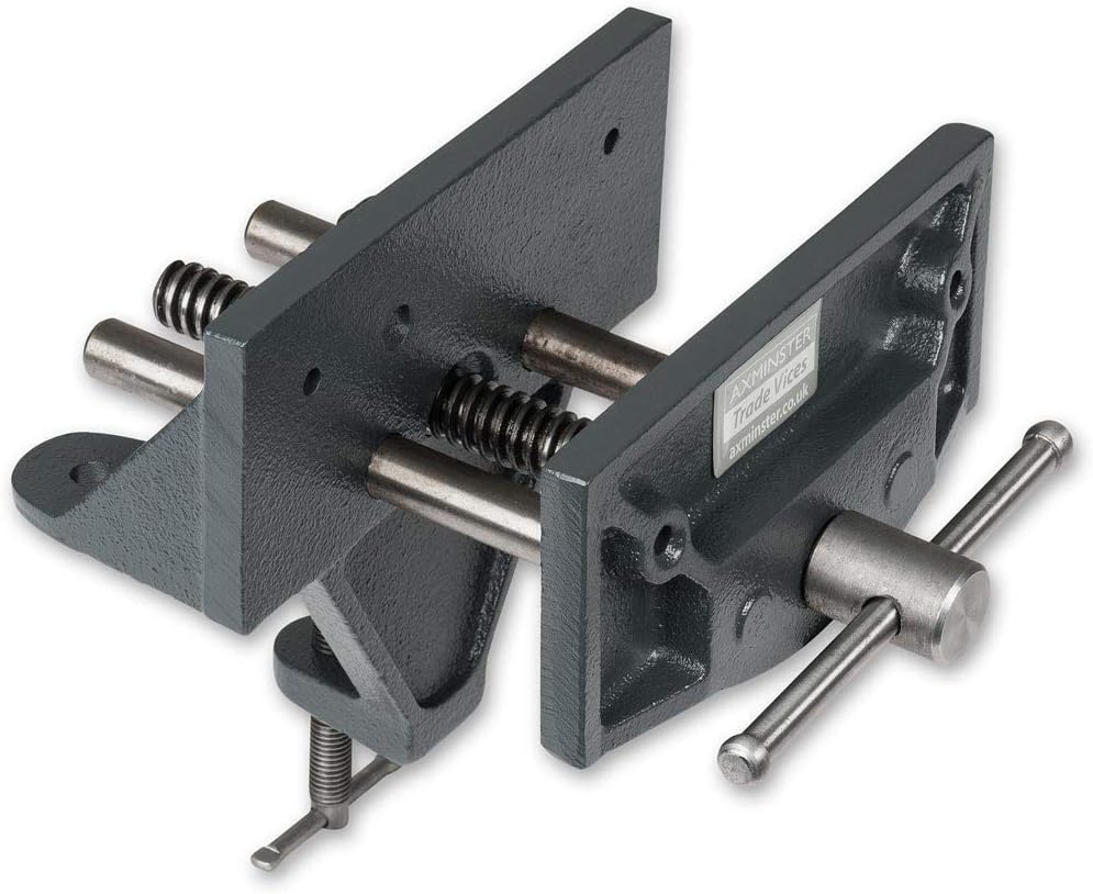 Axminster Trade Vices Woodworkers Vice with Table Clamp 150mm : Amazon ...