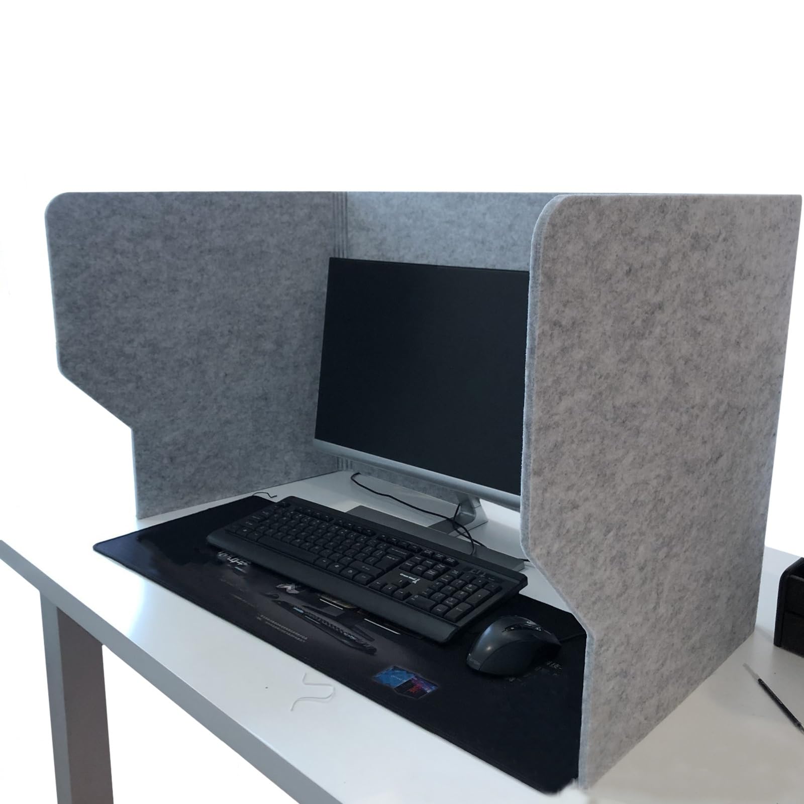 SAGIDAR Divider Privacy Panel That, Desktop Partition 60/80/100cm ...