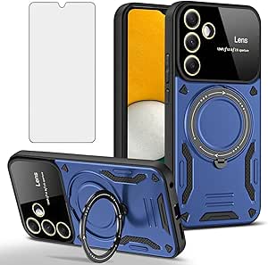 Amazon.com: Furill Phone Case for Samsung Galaxy A13 5G with Tempered Glass Screen Wrist Strap ...