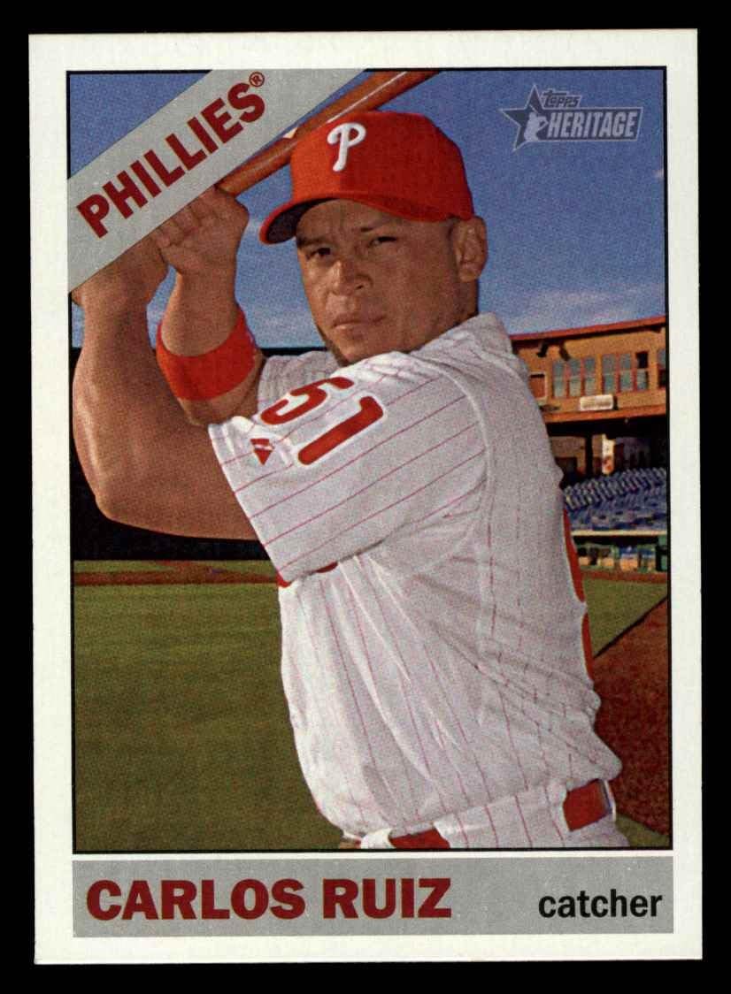 Carlos Ruiz Baseball Phillies Catcher Carlos Ruiz Leaves Mark On World