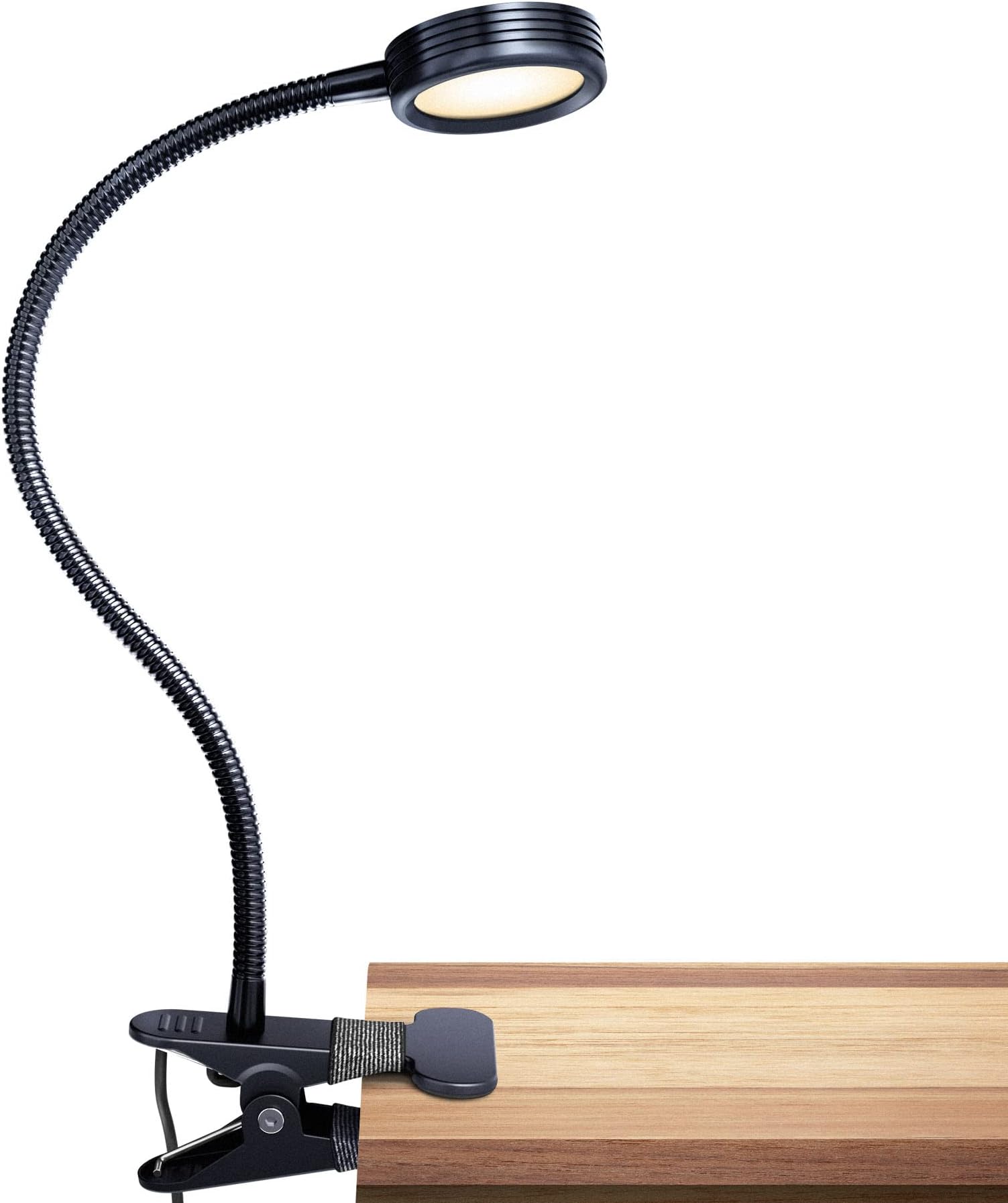 Vont Clip On Light, Aluminum Reading Lamp, Cool & Warm LED Light for ...