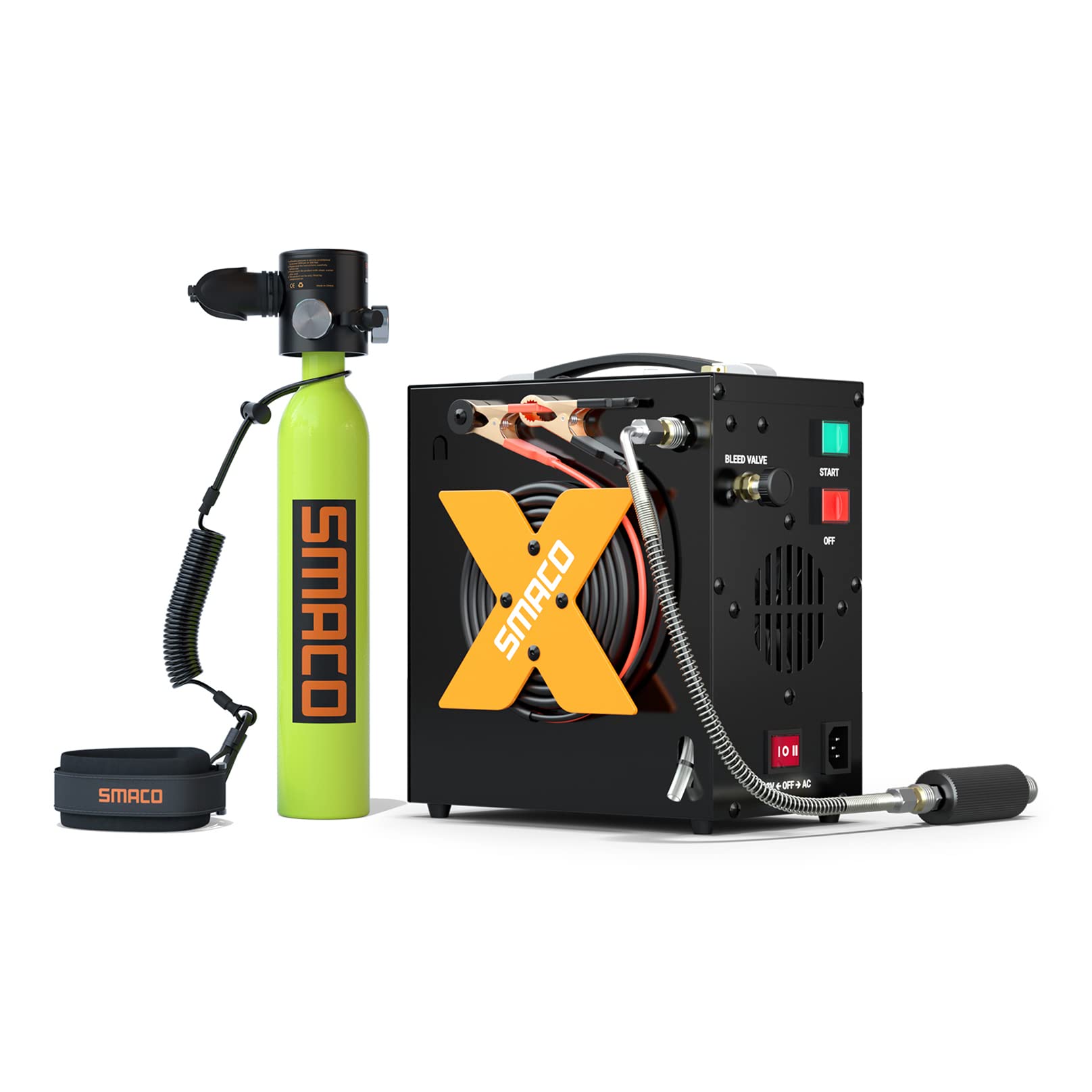 Buy SMACO Mini Scuba Tank 0.5L Handheld Mini Diving Tank with DOT ...