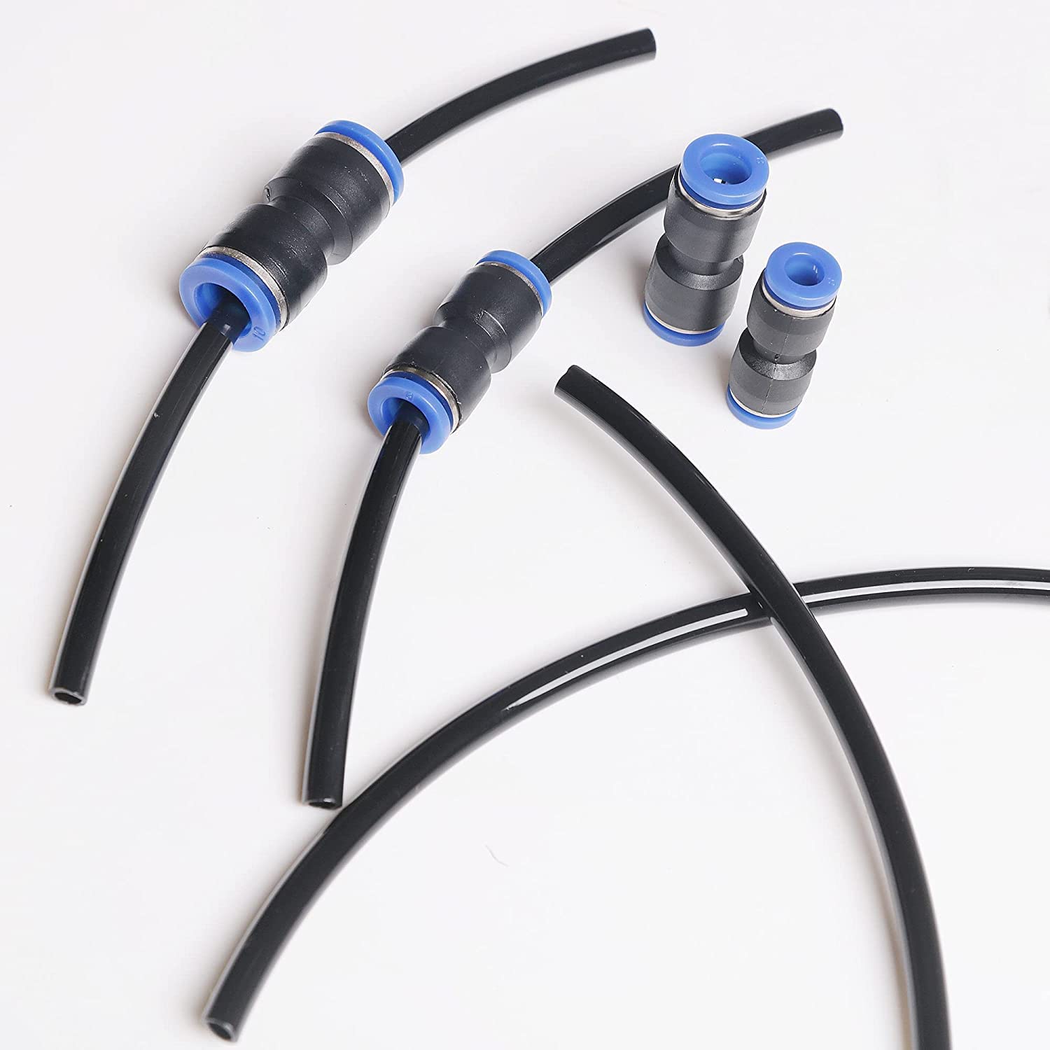Snapklik.com : Straight Push Connectors, Quick Release Plastic Push To ...
