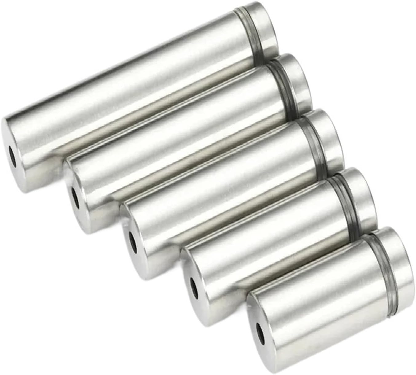 OUUOYSD Viti pubblicitarie in Acciaio Inossidabile, 4/6pcs 12mm Glass ...