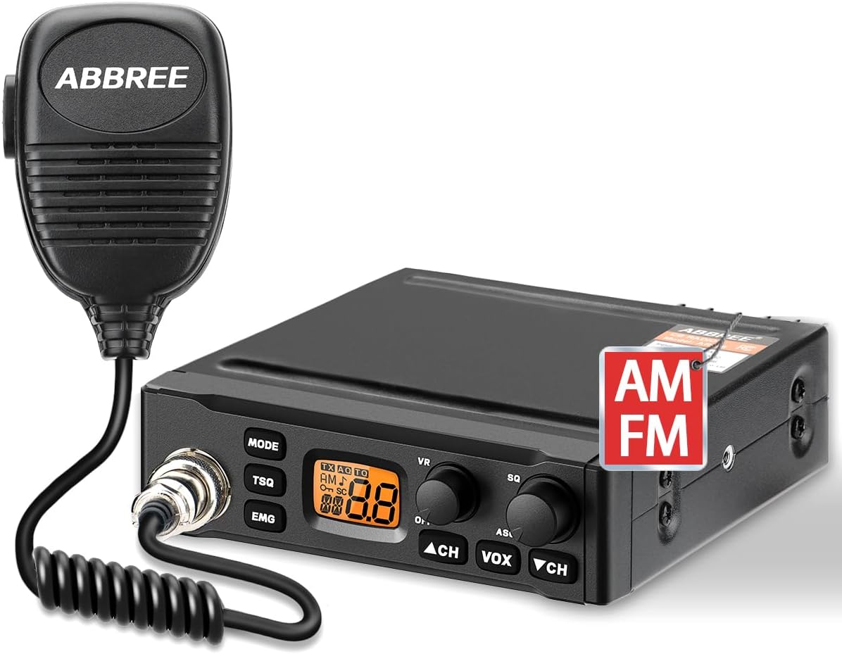 Amazon.com: Retevis MB2 AM/FM CB Radio, Professional CB Radio Kit, with ...