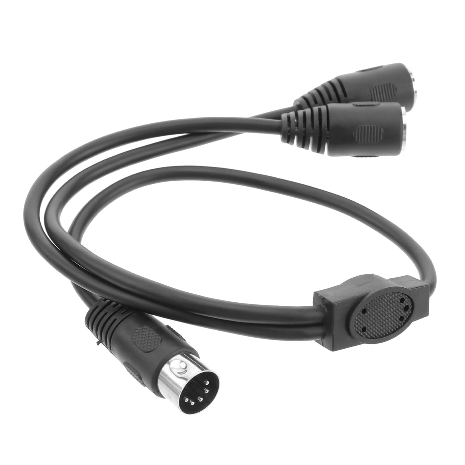 Amazon.com: SAFIGLE One Divided into Two Audio Cable Midi USB Cables ...