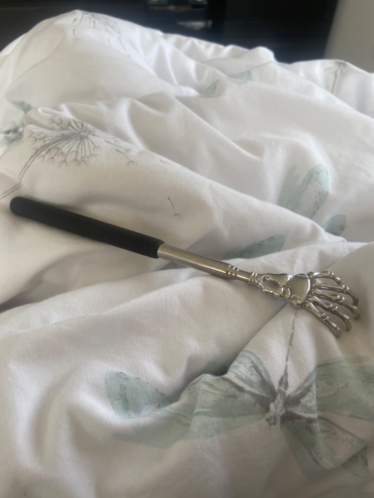 TRIXES Black Back Scratcher – Extendable Telescopic Handle – Stainless ...