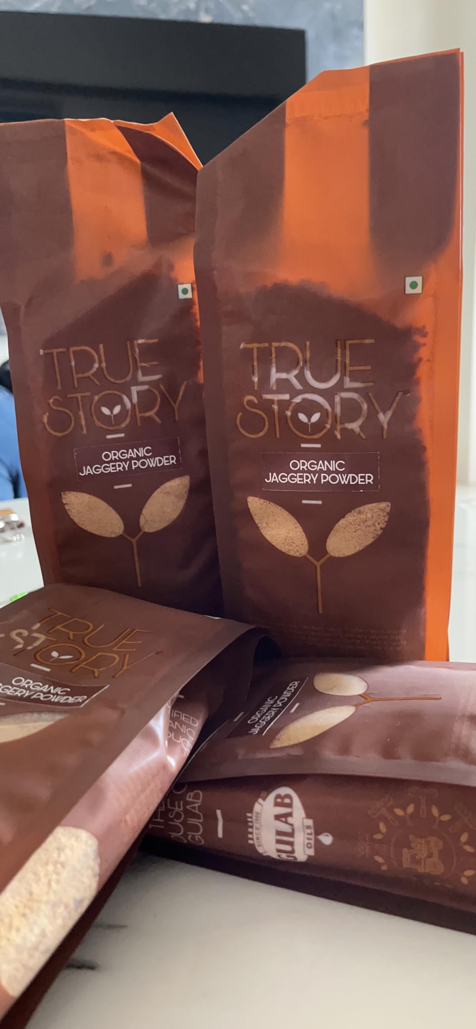True Story Organic Jaggery Powder | 1kg | Pure, Unrefined Gud ...