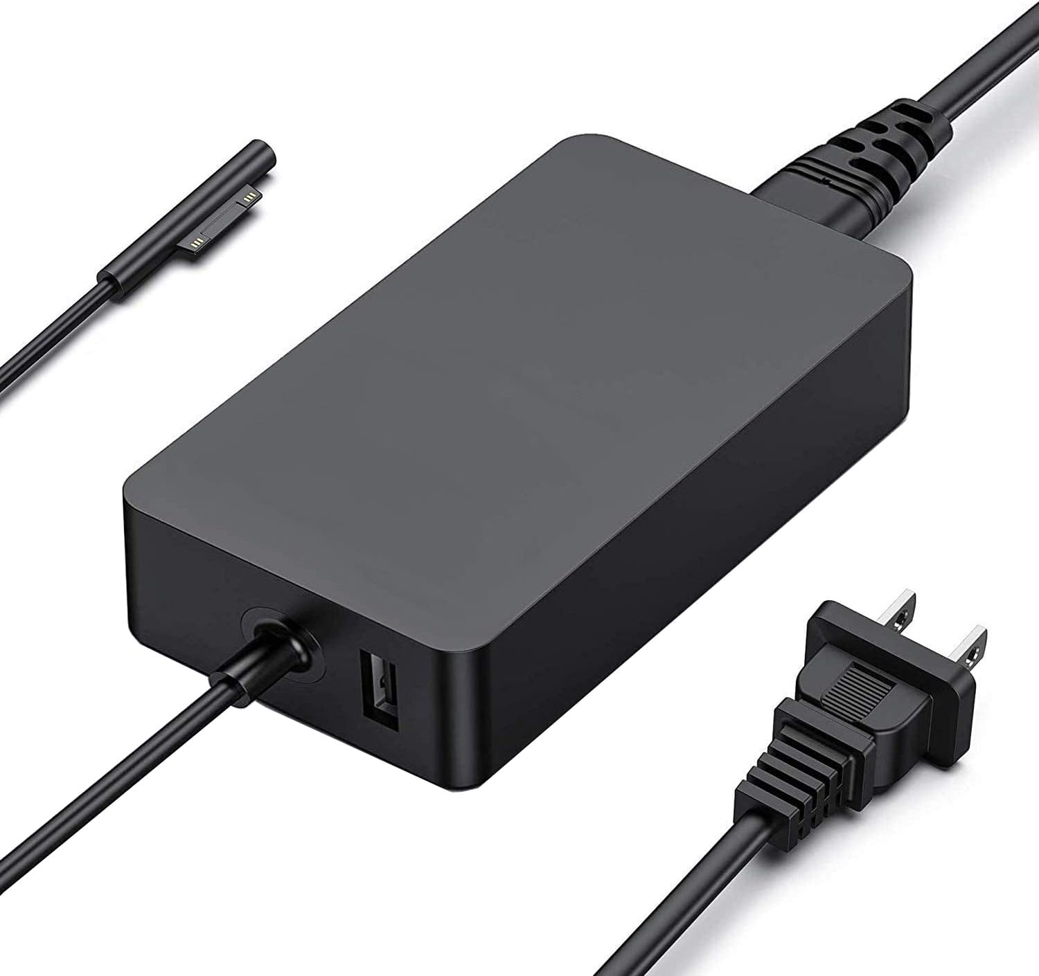 Amazon.com: 65W Surface Pro Charger for Microsoft Surface Pro 9, 8, 7 ...