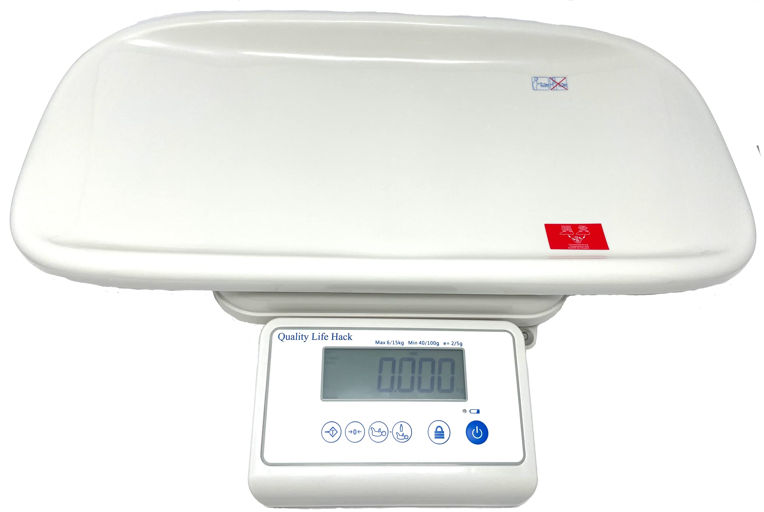 Lactation Scale by Quality Life Hack 2g (0.1oz) Precision for pre and ...