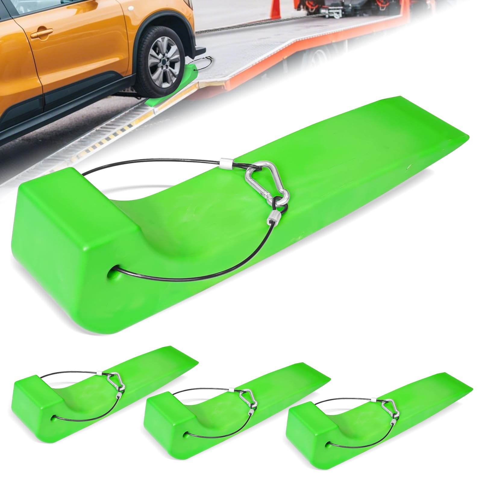 Trailer Skids 4-Pack Tire Skates / Skids For Car Haulers & Trailers ...